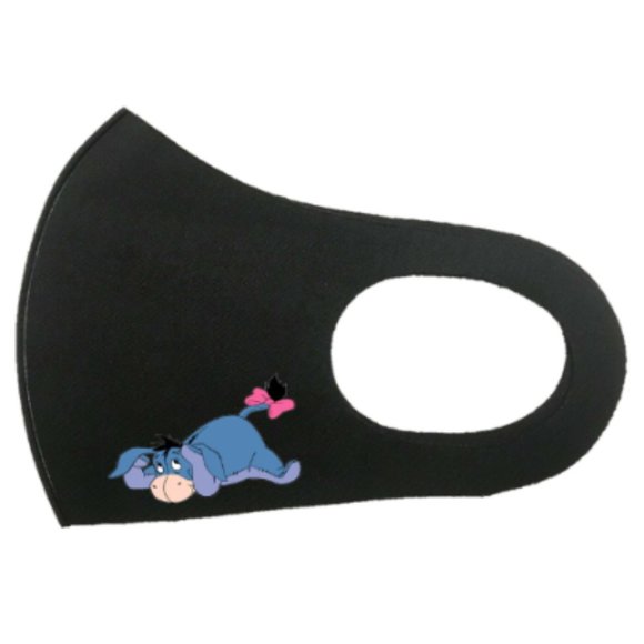Handmade | Accessories | Eeyore Face Mask Washable Reusable | Poshmark